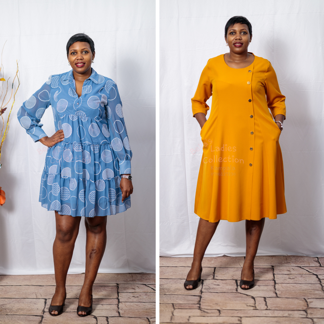 Trendy Round Dresses for Ladies in Uganda